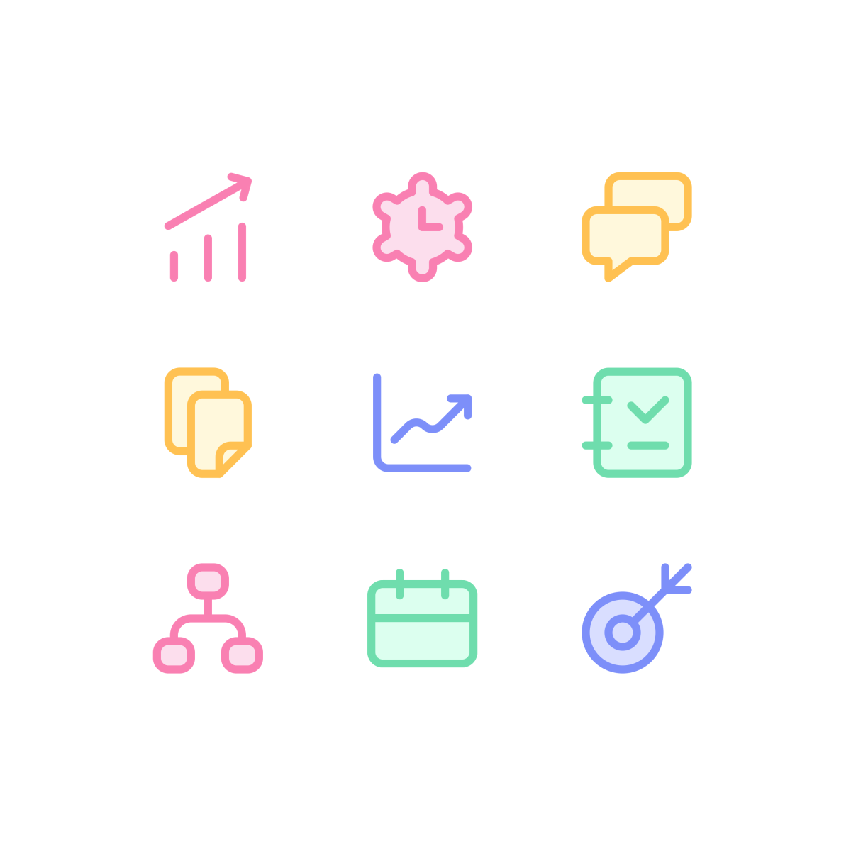 Business System Icons Animations - Premium Lottie, JSON - Premium ...