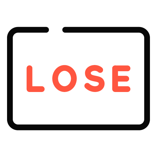 Lose animated icons & Symbols - Download Lottie/JSON - Creattie