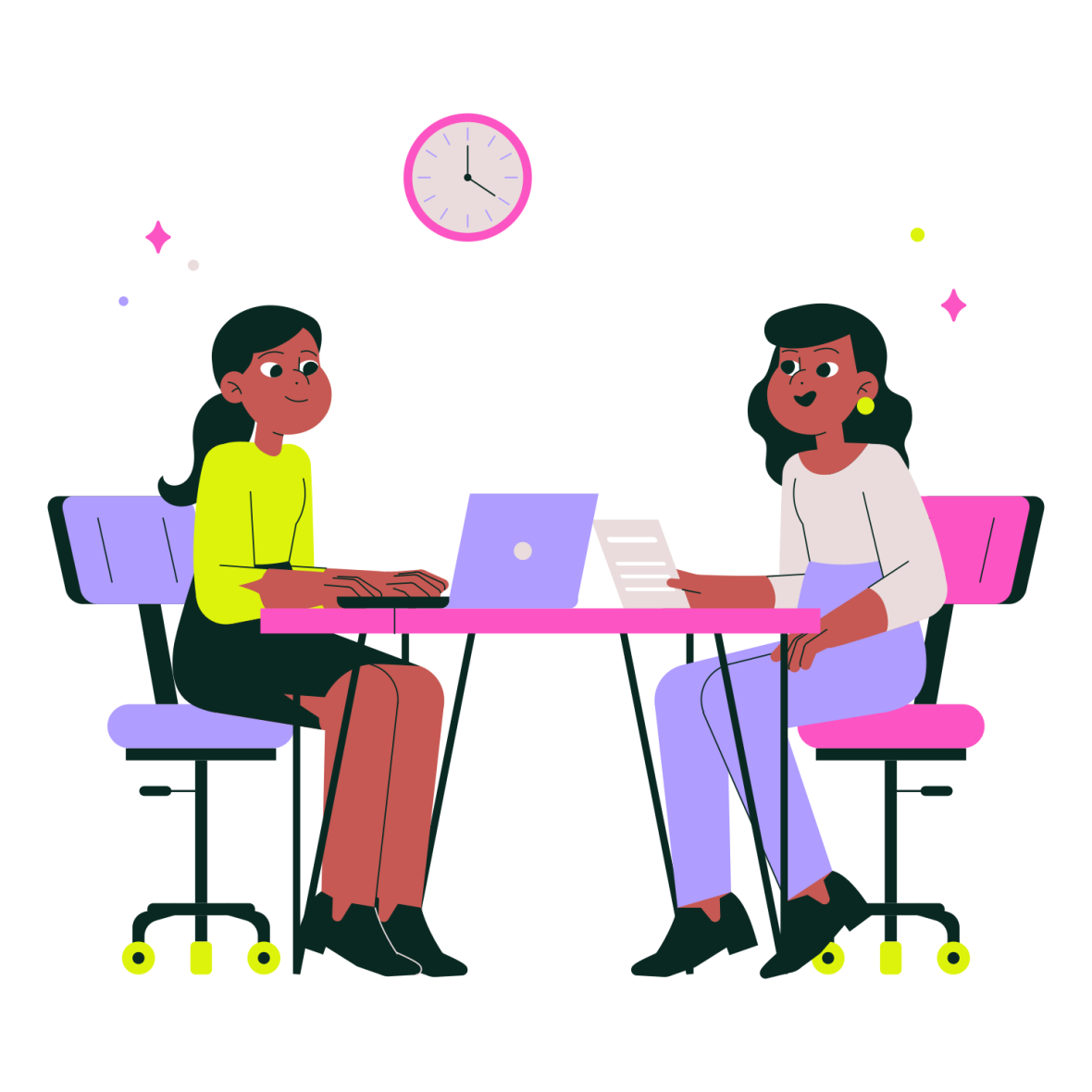 Consultation animated Illustrations - Premium Lottie/JSON Library