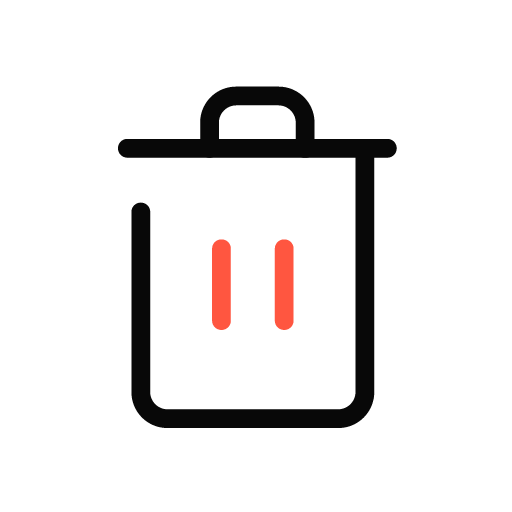 Download Delete animated Icons in JSON Lottie