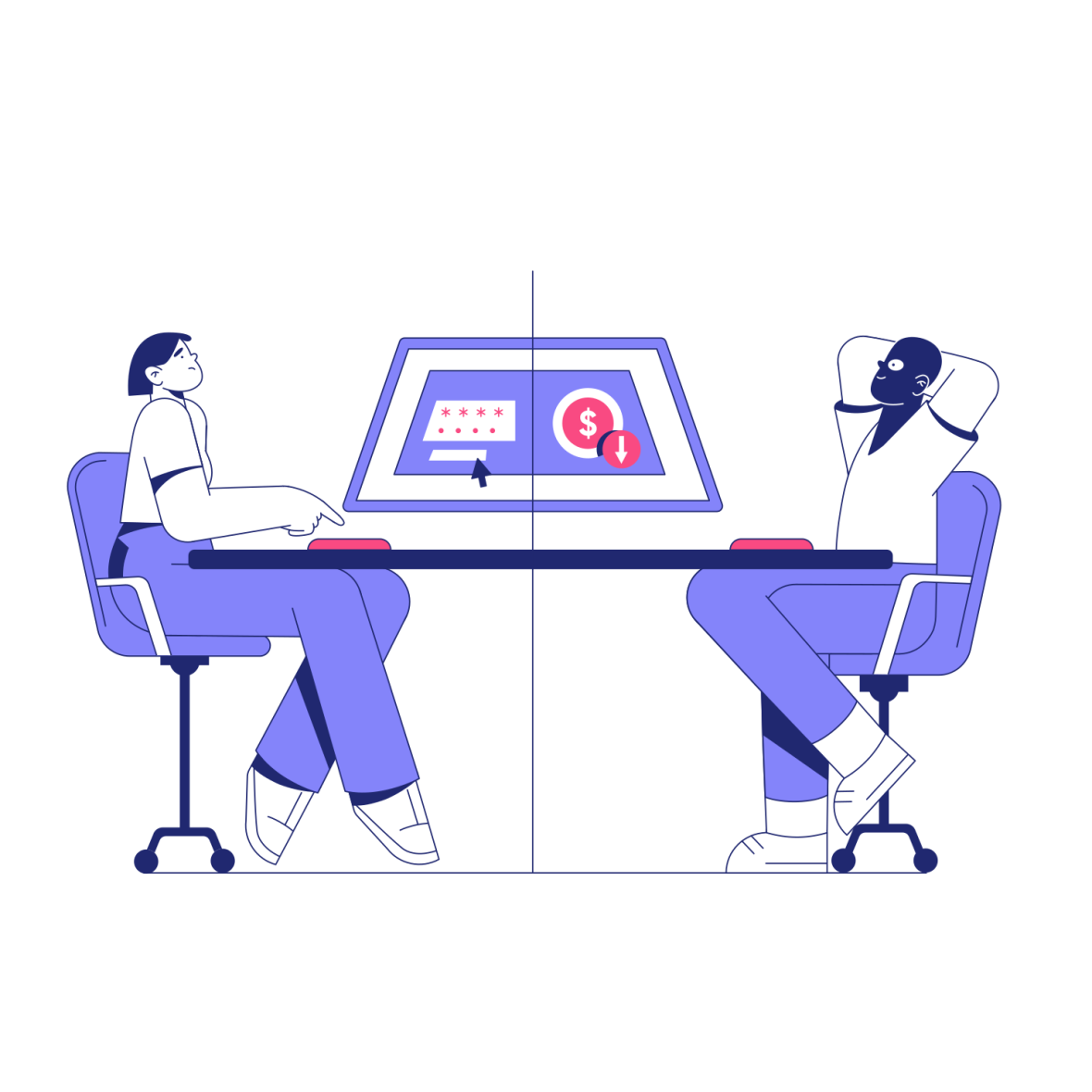 Clickjacking Animated Illustrations | Creattie