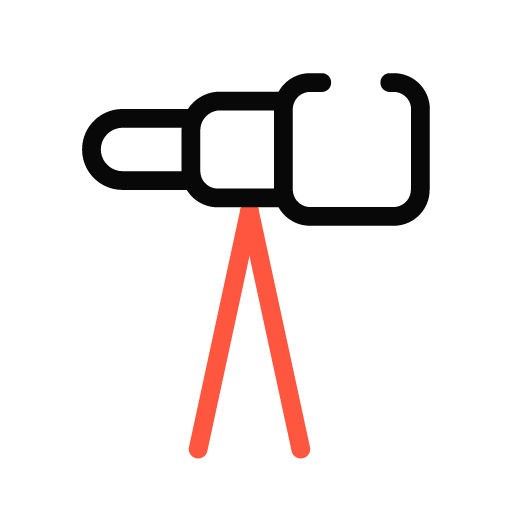 Telescope Animated Icons | Creattie