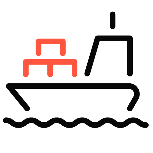 Cargo Ship Animated Icons | Creattie