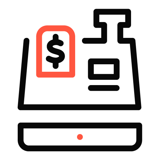 Download Cash Register animated Icons in JSON Lottie