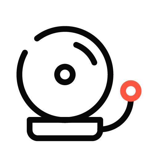School Alarm Animated Icons | Creattie