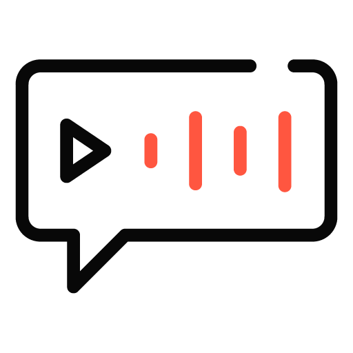 Voice Message Animated Icons | Creattie