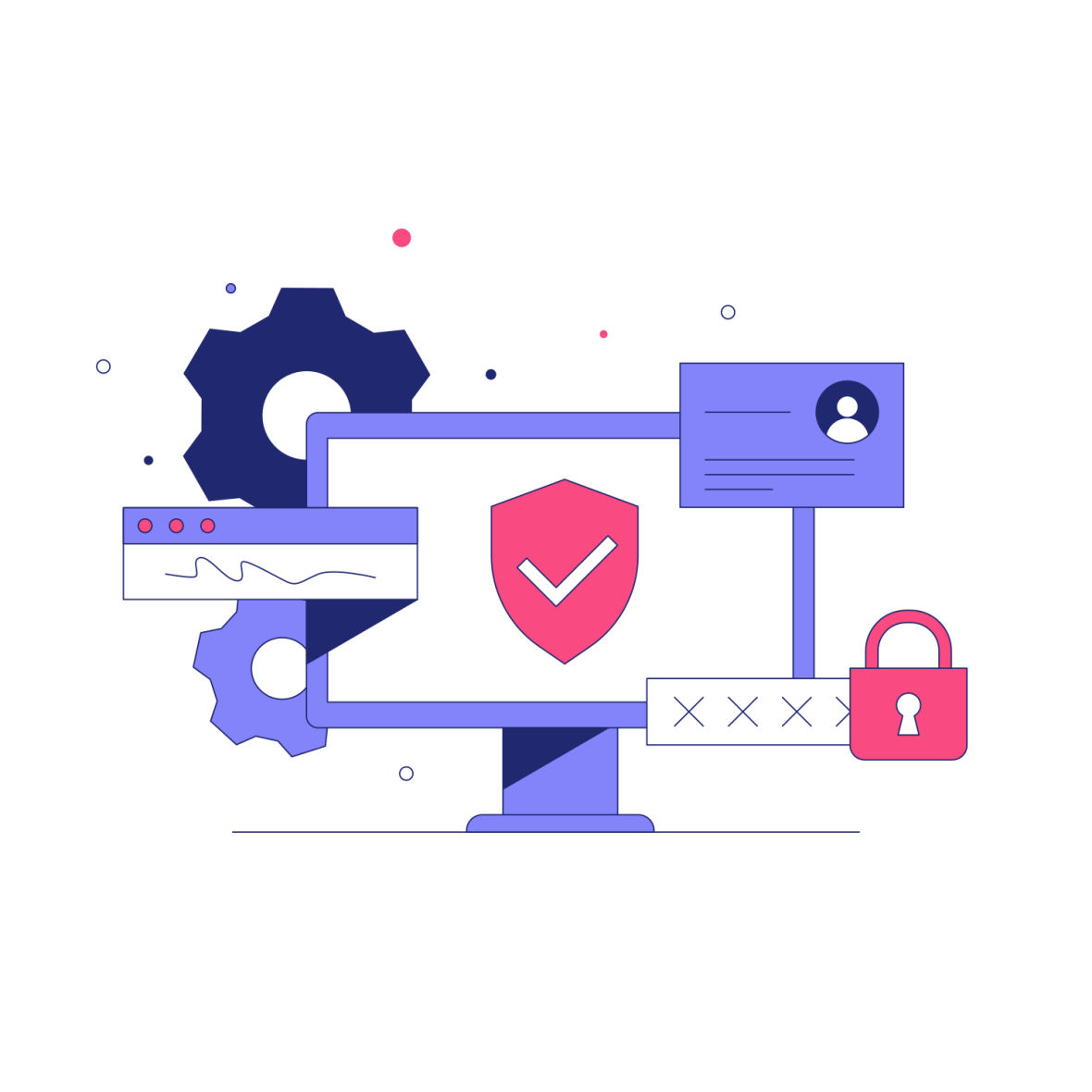 Anti-Malware Animated Illustrations | Creattie