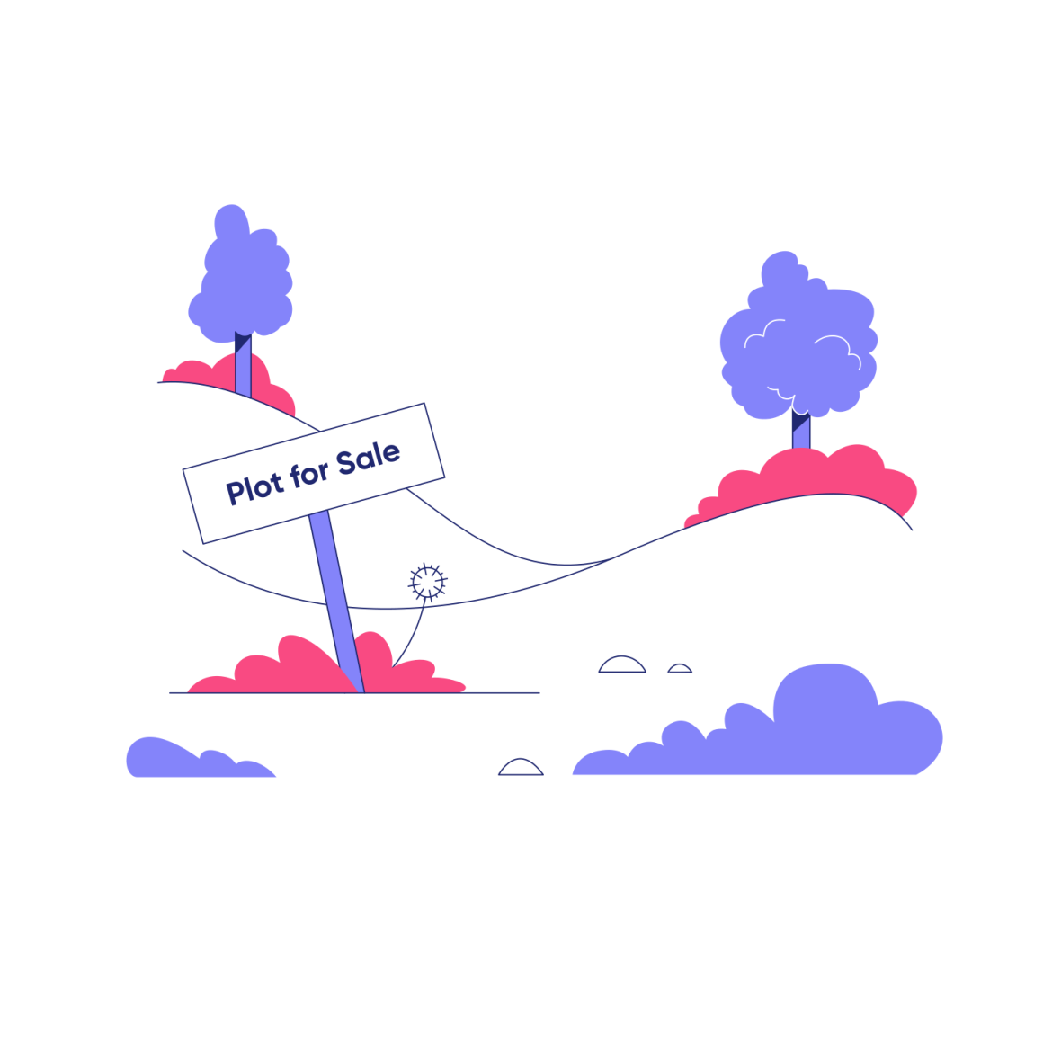 Plot For Sale animated Illustrations - Premium Lottie/JSON Library