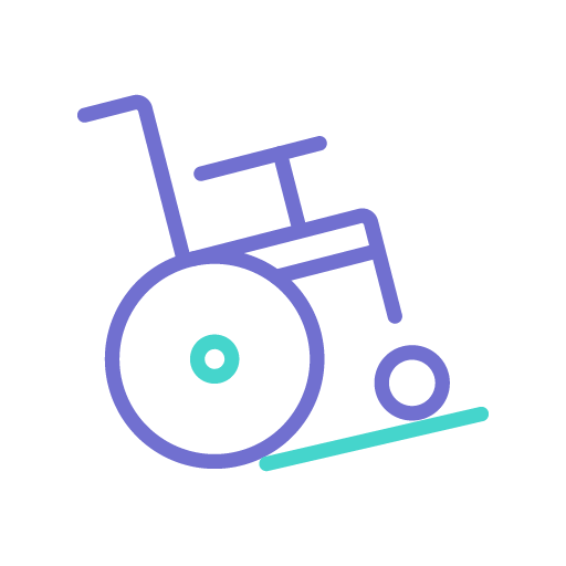 Wheelchair Animated Icons | Creattie