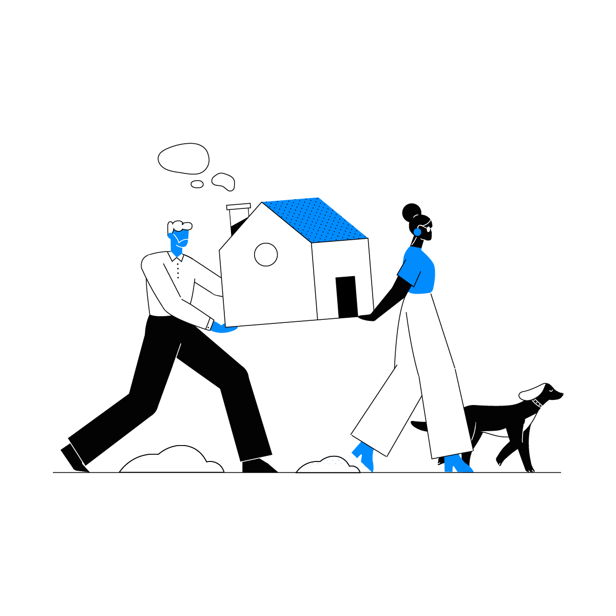 Residential Property Animated Illustrations | Creattie