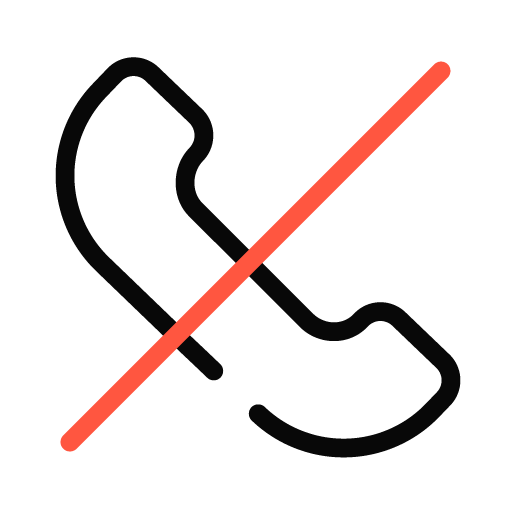 No Calls Animated Icons | Creattie