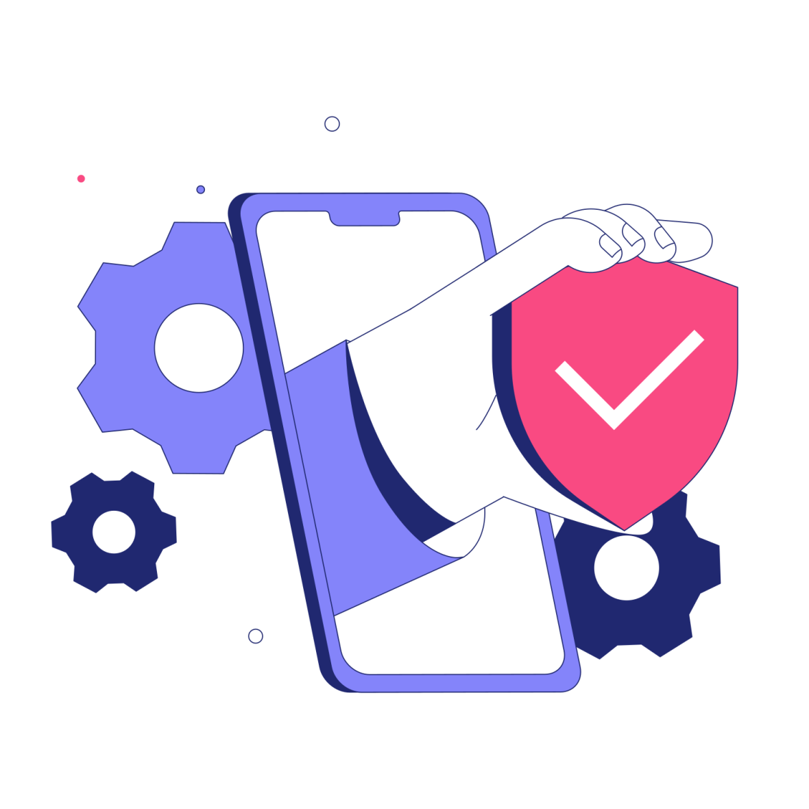 Cybersecurity Shield animated Illustrations - Premium Lottie/JSON Library