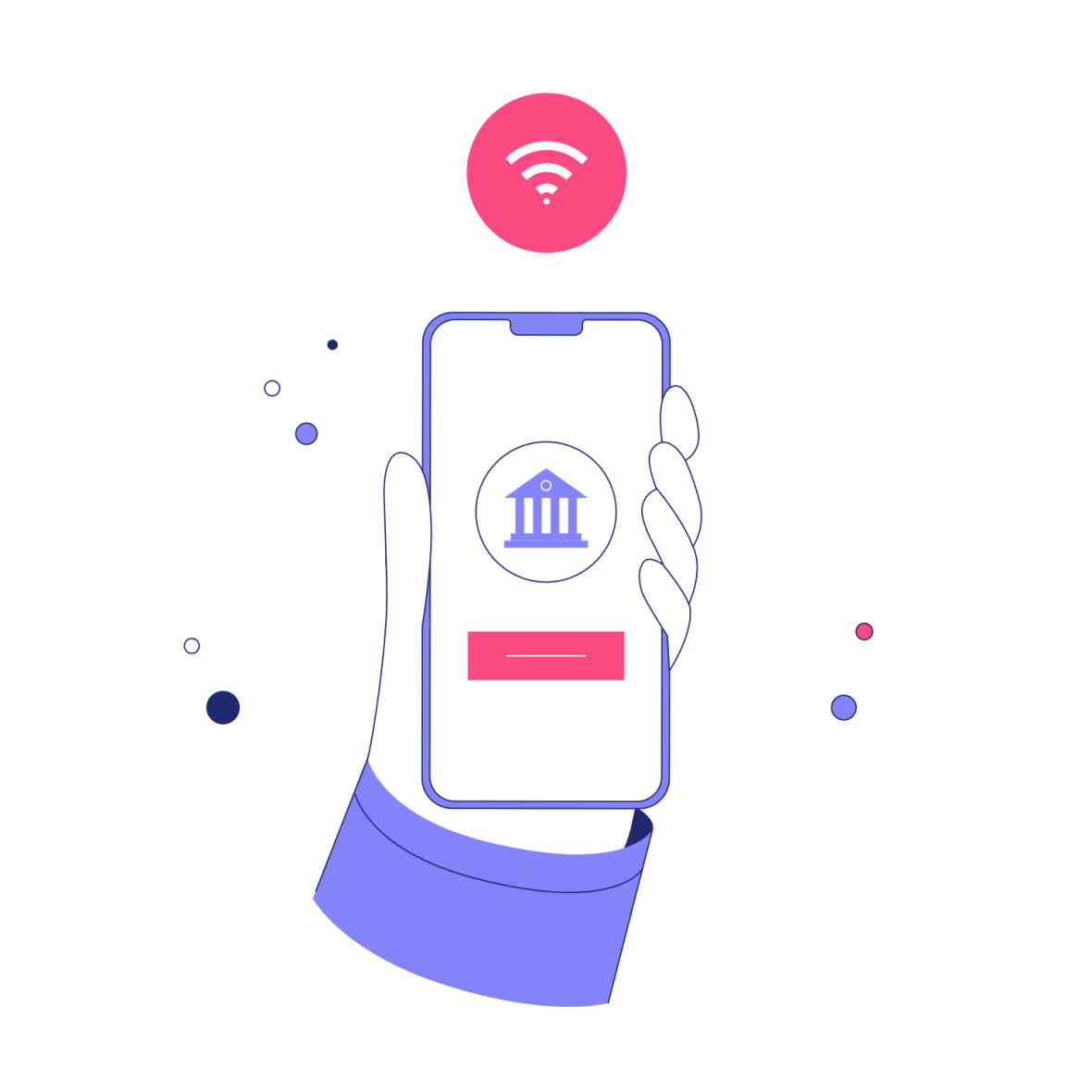 Online Banking Animated Illustrations | Creattie