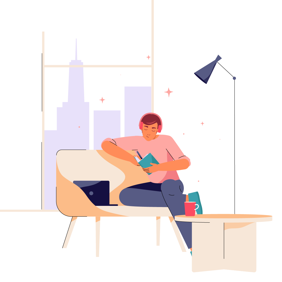 Daily Journaling Animated Illustrations | Creattie