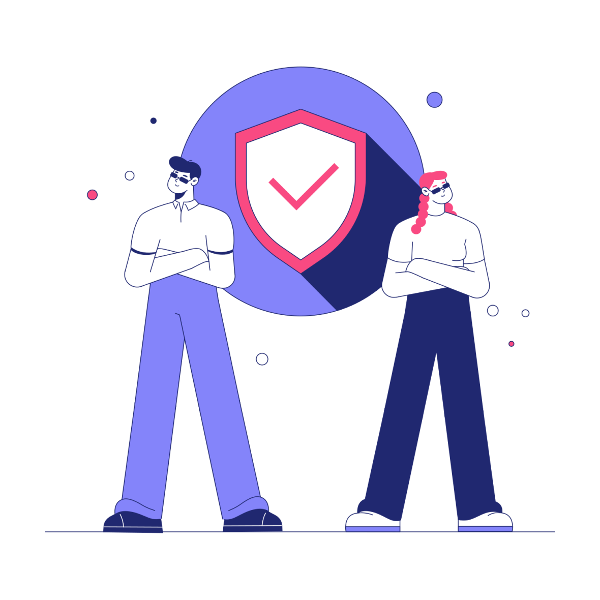 Cybersecurity Specialists Animated Illustrations | Creattie