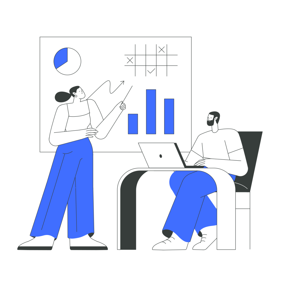 Download Project Management animation in Lottie JSON