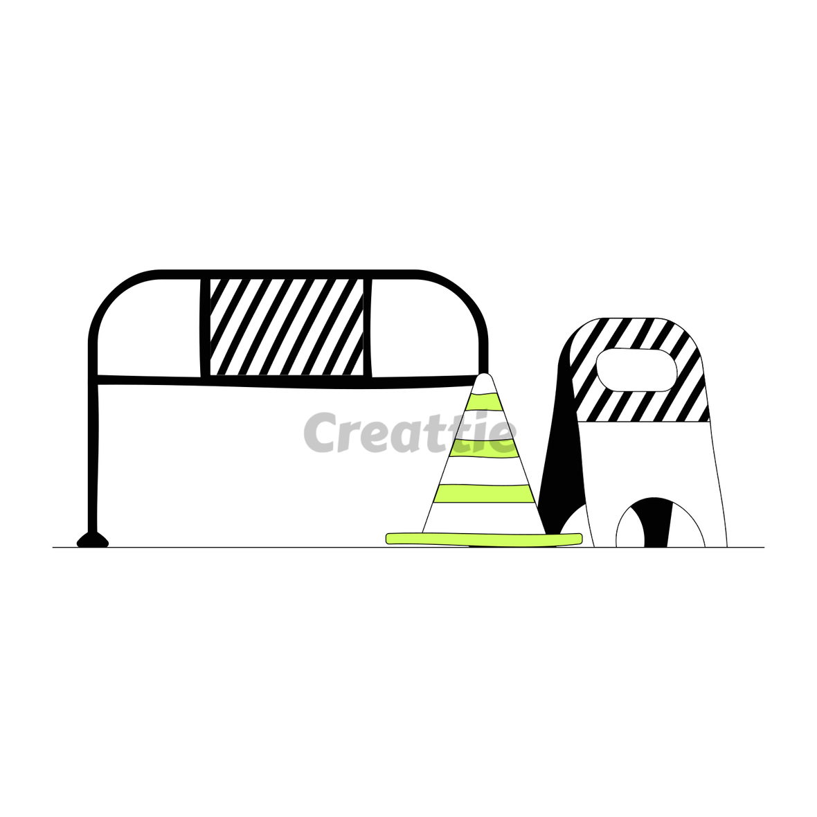 Download Road Signs Illustration in SVG & PNG